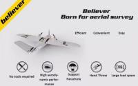 China Fixed Wing Drone Surveying Twin Engine DIY Unmanned Aerial Vehicle Gyro UAV Drone EPO for sale