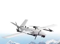 China Carbon Fibre Aviation Aluminum Fixed Wing VTOL Mapping Drone VTOL UAV 22m/S for sale