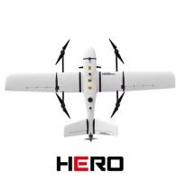 China Carbon Fibre Aviation Aluminum Fixed Wing VTOL Mapping Drone VTOL UAV 22m/S for sale