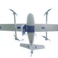 China Carbon Fiber / Glass Fiber Long Range Surveillance Drones 10kg Payload Drone 23m/S for sale