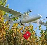 China Carbon Fiber / Glass Fiber Long Range Surveillance Drones 10kg Payload Drone 23m/S for sale