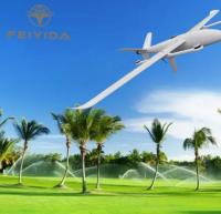 China Aviation Carbon Fiber Composite Vtol Fixed Wing UAV Drone Hybrid for sale