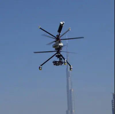 China Industrial UAV Drone For The Protection Of The Environment From The Danger That The Rotating Blades Represent for sale
