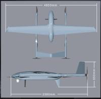 China Long Range Spy Plane UAV Drone Electric Vertical Take-off And Landing Fixed-wing UAV for sale