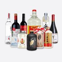 China Birthday Adhesive Wine Bottle Labels Beer Vodka Liquor Alcohol Bottle Sticker Glossy Silver for sale