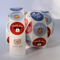 China Thank You Lover Christmas Gift Stickers Labels Tag Personalised Printable for sale