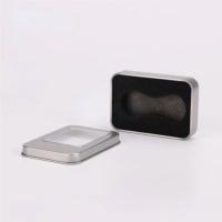 China Rectangular Metal Tea Tin Packaging Round Can Container Empty Jar Lid Custom Printed for sale