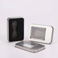 China Rectangular Metal Tea Tin Packaging Round Can Container Empty Jar Lid Custom Printed for sale