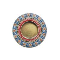 China Floral Tea Saffron Tin Box Jar Container Food Grade Tea Packaging for sale