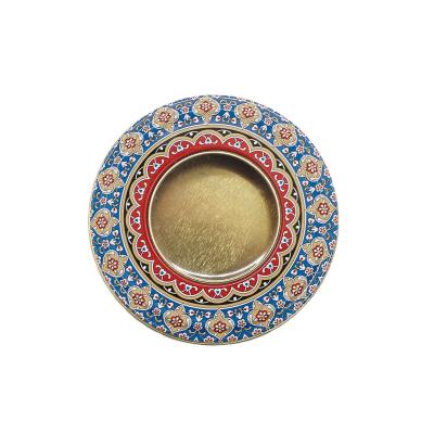 China Small Saffron Storage Box Metal Tin Can Aluminum With Window Packaging for sale