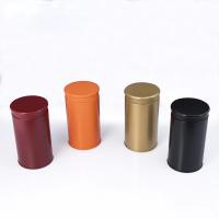 China Small Metal Tea Canisters Box Container Cans Packaging for sale