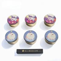 China Round Metal Tea Storage Containers Canister Box Tins Cans Packaging for sale