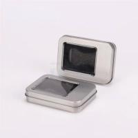 China Blank Square Tea Tin Canisters Gift Box Packaging Metal For Cookies Empty for sale