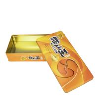 China Jewelry Metal Tin Boxes Pencil Luxury Diamond Food Packing ISO9001 for sale