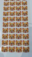 China Clear Epoxy Resin Dome Stickers  Gel Decals For Epoxy Floors  Tumblers for sale