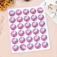 China 25mm Circle Epoxy Dome Sticker Suppliers 3d PE PP PVC PET  Waterproof for sale