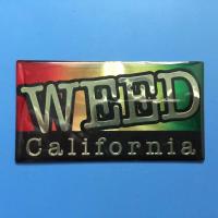 China 3D Gel Dome Sticker Epoxy Resin Labels Crystal Logo Holographic for sale