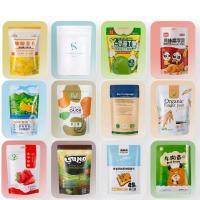 China Stand Up Holographic Resealable Pouch Holographic Ziplock Bags Aluminum Foil 3 Side Seal for sale