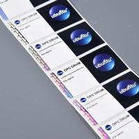 China Custom Permanent Adhesive Labels Personalised Stickers For Bottles Safety Food Seals for sale