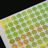 China Custom Tamper Proof Seal Stickers Printed Self Adhesive Labels Bottle Security Small Beverage for sale