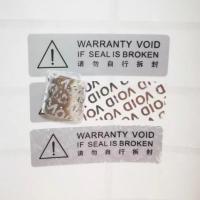 China OEM Anti Counterfeit 3D Hologram Sticker Metal Nickel VOID Security For Skin Care for sale