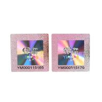 China Anti Counterfeit Hologram Qr Code Label Sticker Security Verification for sale