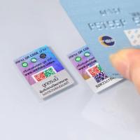 China Custom 2D / 3D Printing Pass Hologram Sticker , PASS Void Hologram Sticker for sale