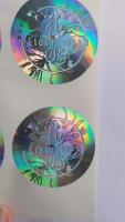 China Factory Supplies Designed Security Golden Hologram Laser Trademarks for sale