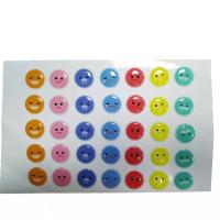 China 3d Circle Clear Epoxy Dome Stickers Labels PP PVC PET Led for sale