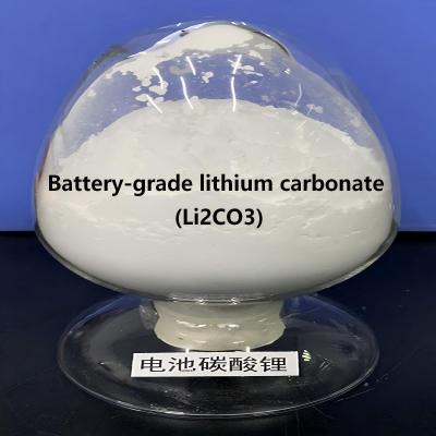 China Battery-grade lithium carbonate (Li2CO3), CAS 554-13-2, is used as a cathode material for lithium-ion batteries and in new energy industry applications. for sale