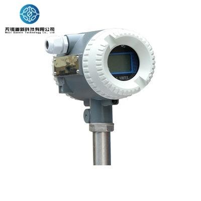 China 1.0-6.3MPa Electromagnetic Wafer Style Clamp Vortex Flow Meter for Liquids, Gas & Steam - DN15 to DN300 for sale