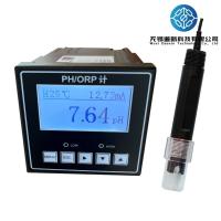 China Industrial pH ORP Online Water Quality Analyzer 0-14pH Range with Temperature Monitoring 96x96mm Panel Mount for sale
