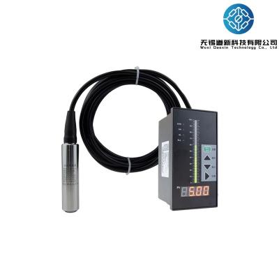 China Submersible Hydrostatic Level Transmitter 0.5-100m Range IP68 Protection 24VDC 4-20mA Output for sale