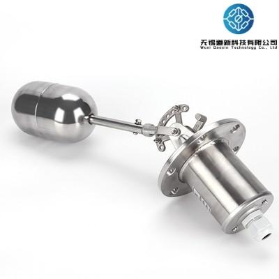 China Stainless Steel Float Level Switch with 8-1000mm Control Range, -40°C to +80°C Temperature Rating for Industrial Liquid Monitoring for sale