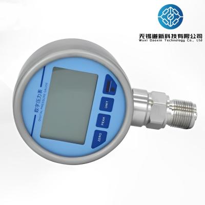 China AAA19 Digital Pressure Gauge with 100MPa Range, IP65 Stainless Steel Casing and Large LCD Display for sale