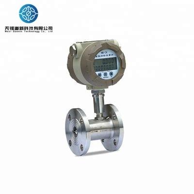 China Gasoline Turbine Air Flow Meter Sensor 304/316L Stainless Steel with Pulse Output DN15-DN300 4-20mA for sale