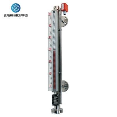 China Explosion Proof Magnetic Float Level Indicator -150C to 400C 0-10m Range Side Mount for sale