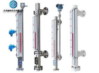 China PN2.5-PN62 Magnetic Level Gauge With Transmitter Liquid Level Instrument for sale