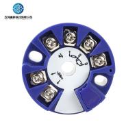 China PT100 PT1000 Temperature Transmitter Module with ±0.1% Linearity and 4-20mA Output for -200°C to 1300°C Range for sale