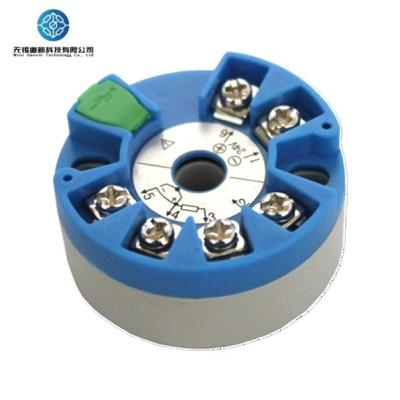 China RTD Temperature Transmitter Module -200°C to 1300°C Range with K Type Thermocouple and 1-Second Response Time for sale