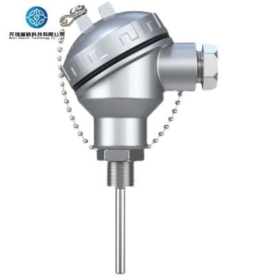 China IP65 IP68 Thermocouple Transmitter 4-20mA RTD Transmitter RS485 Modbus -200°C to 1300°C Range for sale