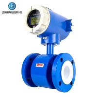 China Titanium Electrode Flow Meter 4-20mA Output DN10-DN1600 Size Range 0.1-15 m/s Measurement for sale