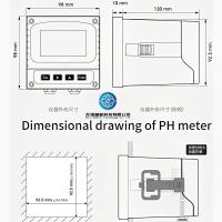 China DX-PH2000T Online pH Meter with ±0.01 pH Accuracy and 0-14.00 Range for Industrial Process Control for sale