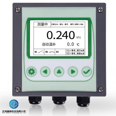 China DX-NTU3000 High Accuracy Online Turbidity Meter with 0.01 NTU Resolution and Dual Signal Output for Water Monitoring for sale
