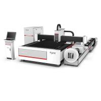 China 6030mm×220mm Tube Fiber Laser Cutting Machine , Sheet Metal Laser Cutter 1000W - 6000W for sale