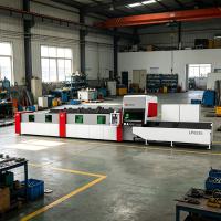 China Fiber Laser Tube Cutting Machine with Cypcut Control Software for No Tail Waste Metal Tube Fabrication for sale