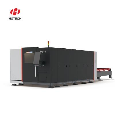 China Fiber Laser Cutter with ±0.03mm Repeating Accuracy 18m/min Max Cutting Speed and Raycus Laser Power Supply for sale
