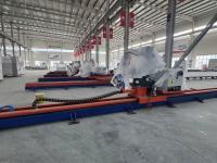 China Head-and-Tail Frame Robot Welding Workstation 6-Axis 12kg Long Workpiece Rotary Positioner System for sale