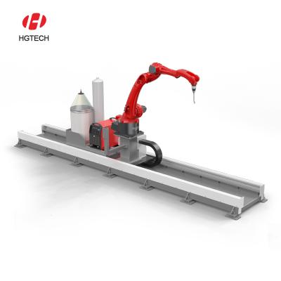 China Single Cantilever Robot Welding Workstation 6-Axis 12kg Industrial Robot Automated Welding System for sale