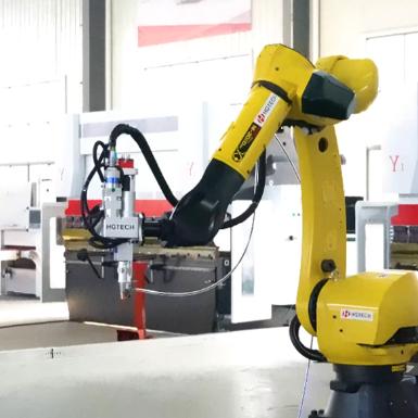 China Gantry Robot Laser Welding System 3000W Fiber Laser Source for Large Structural Steel Workpieces for sale